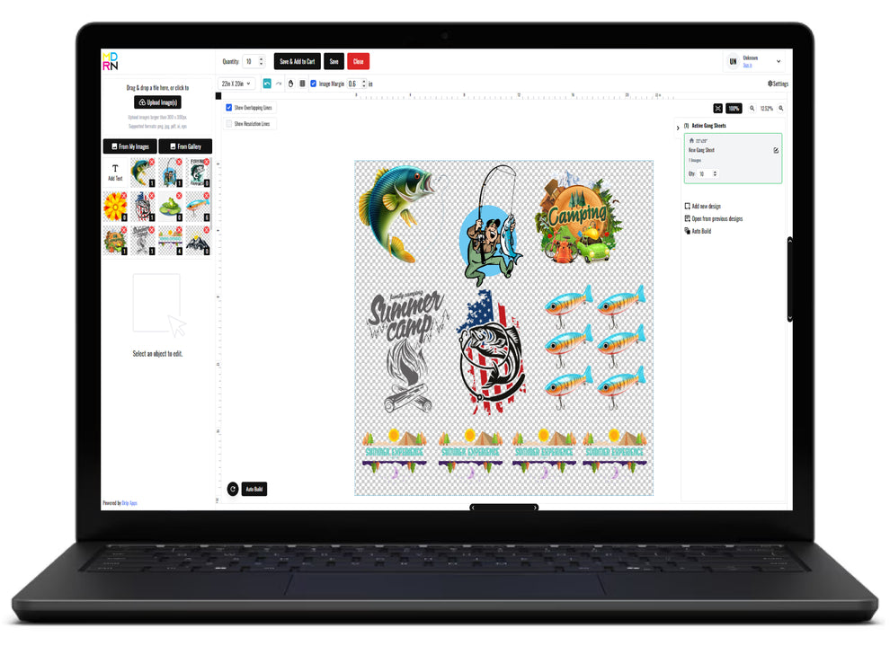 Custom DTF Transfers - Up To 46 Inches Wide – Modern Press